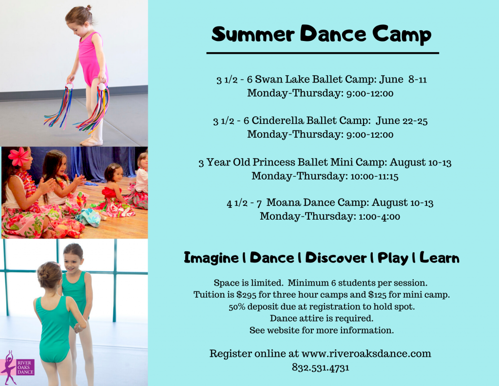 Summer Ballet Camps River Oaks Dance Summer Ballet Camps River Oaks Dance